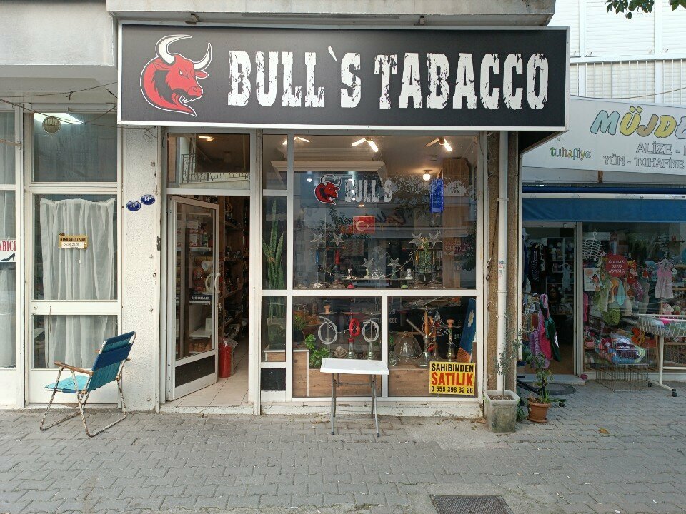 Tütün, sigara mağazaları Bulls Tobacco, İzmir, foto