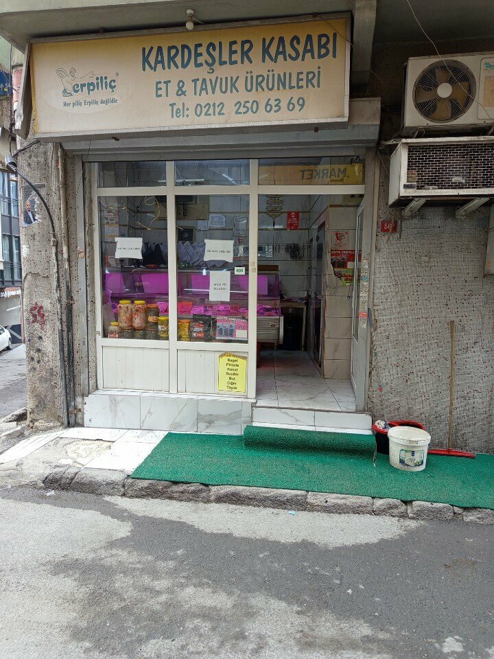 Kasap, şarküteri Kardeşler Kasap, İstanbul, foto