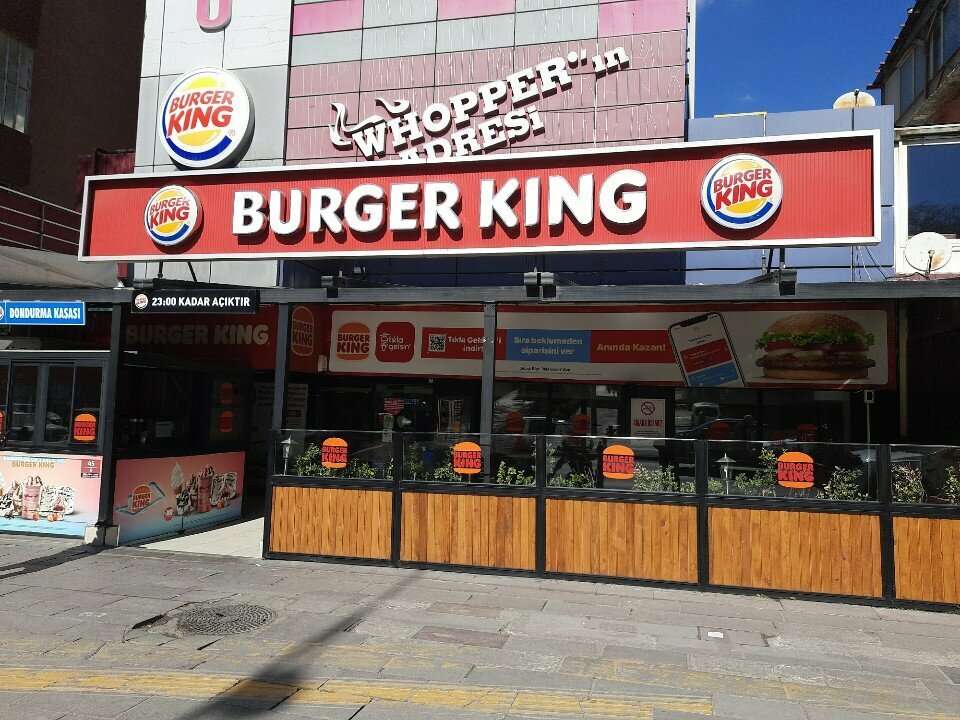 Fast food Burger King, Ankara, foto