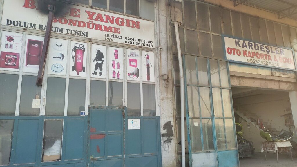 Yangın önleyici sistemler Birce Yangın, Bursa, foto