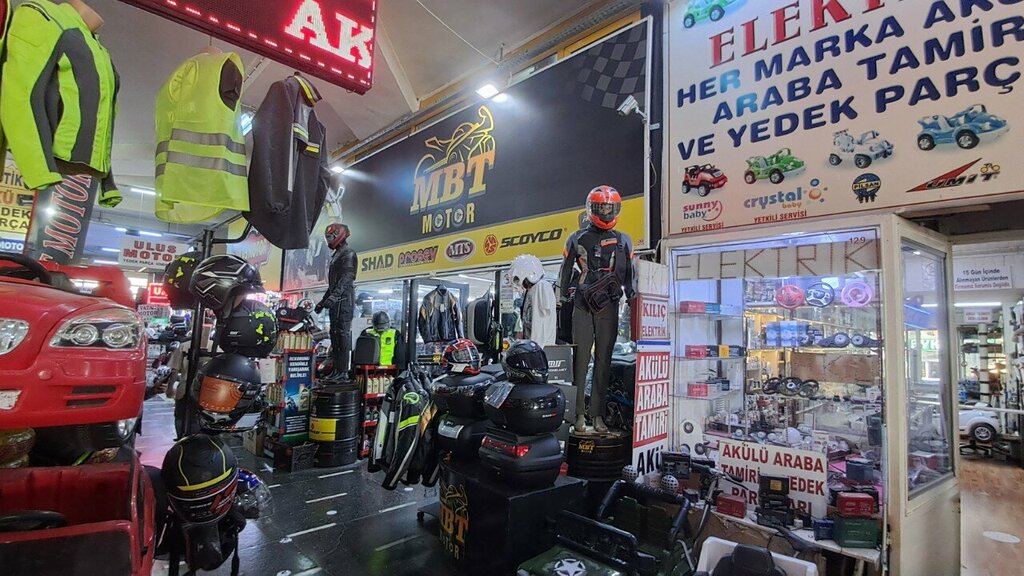 Motosiklet aksesuarları Mbt Motor, Ankara, foto