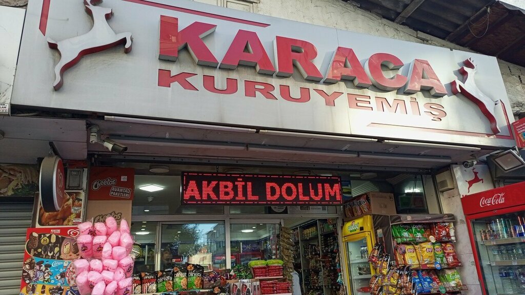 Süpermarket Karaca Kuruyemiş, İstanbul, foto