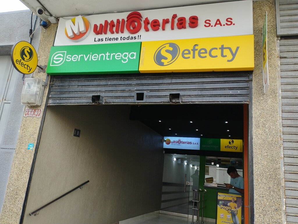 i̇ş merkezi Multiloterias. Servientrega, Barranquilla, foto