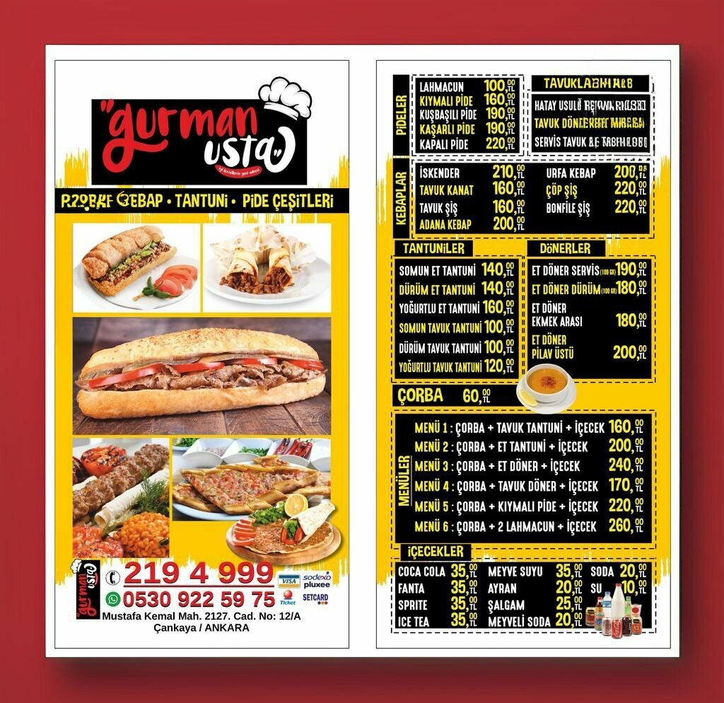 Restoran Gurman Usta, Ankara, foto