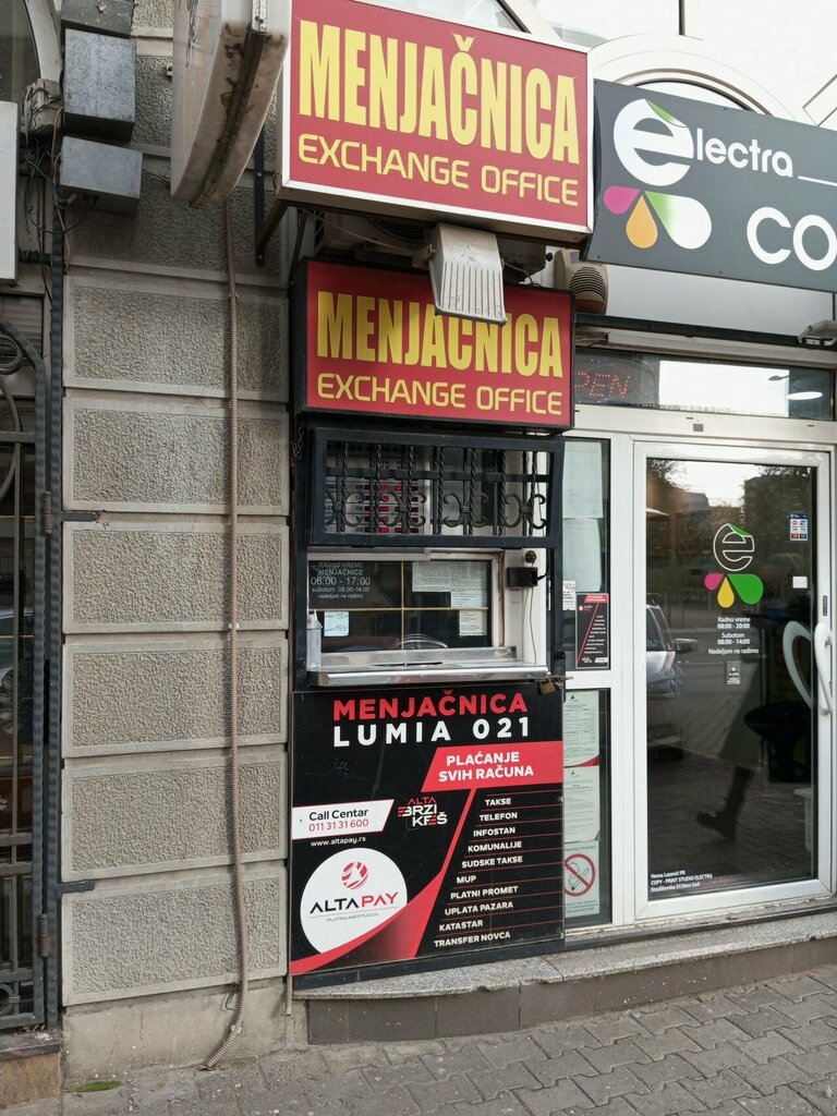 Döviz büroları Обмен Lumia, Novi Sad, foto