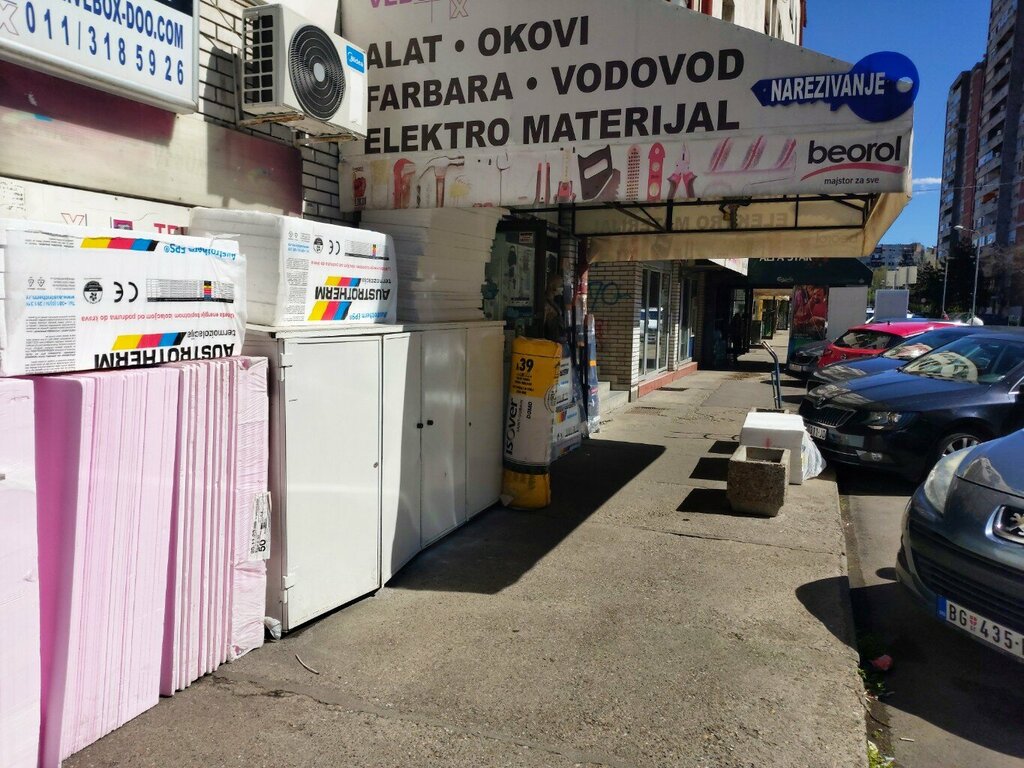 Su tesisatı ekipmanları Vebox, Belgrad, foto