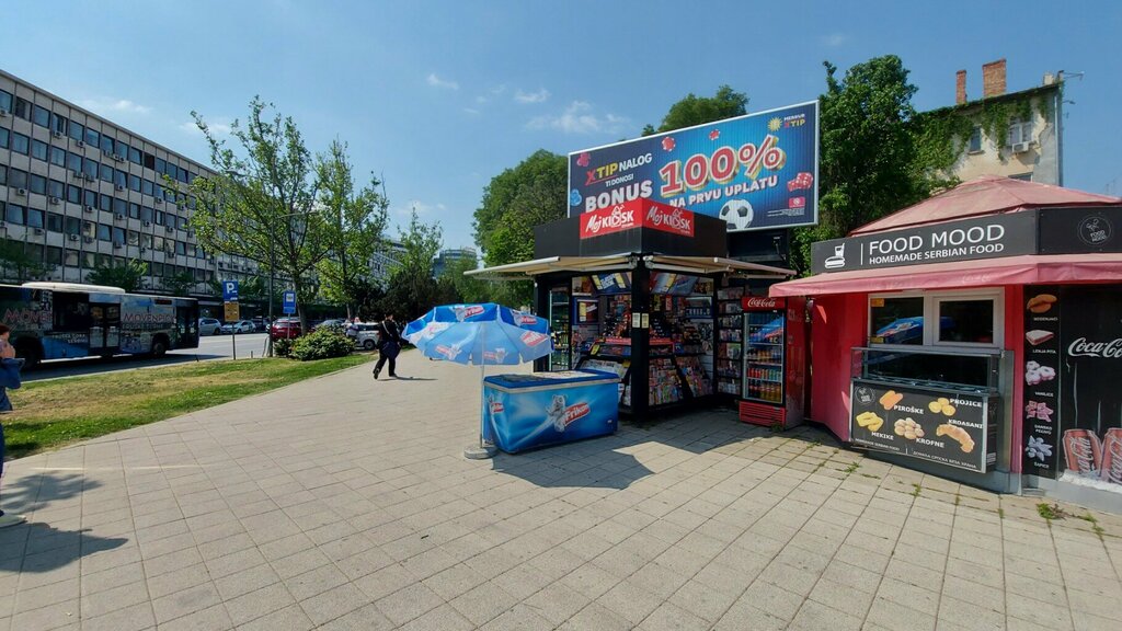 Gazete bayi Moj Kiosk, Novi Sad, foto