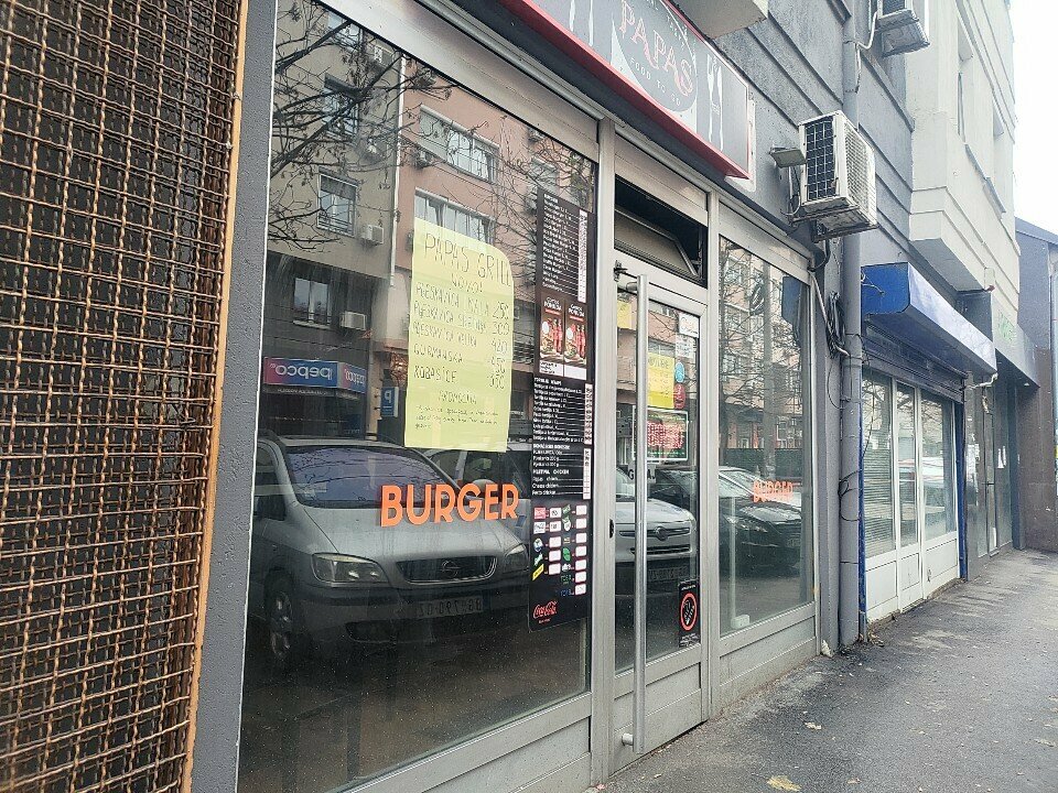 Fast food Papas Burger, Belgrad, foto