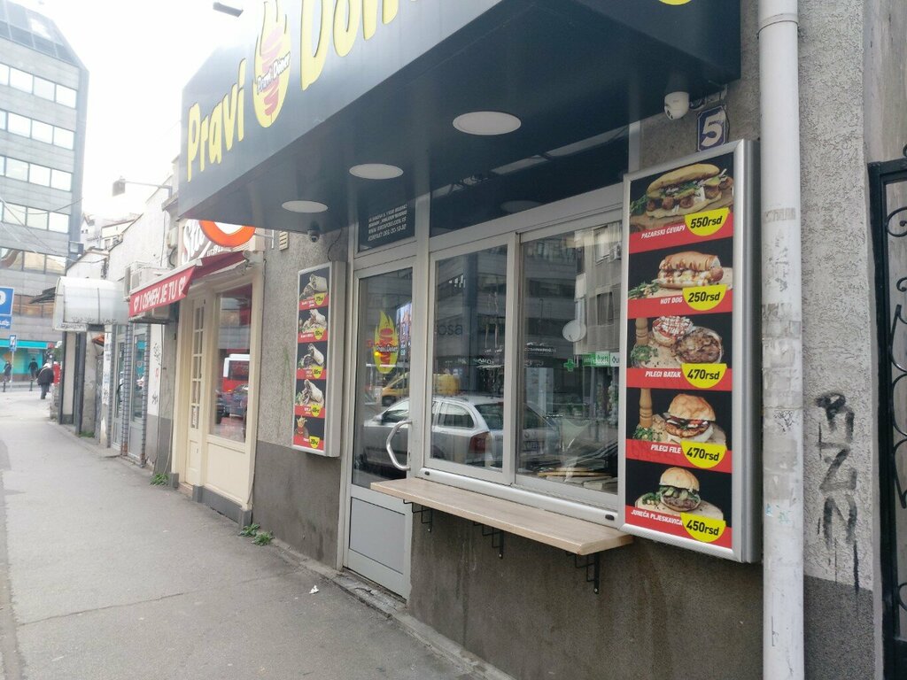Fast food Pravi Döner, Belgrad, foto