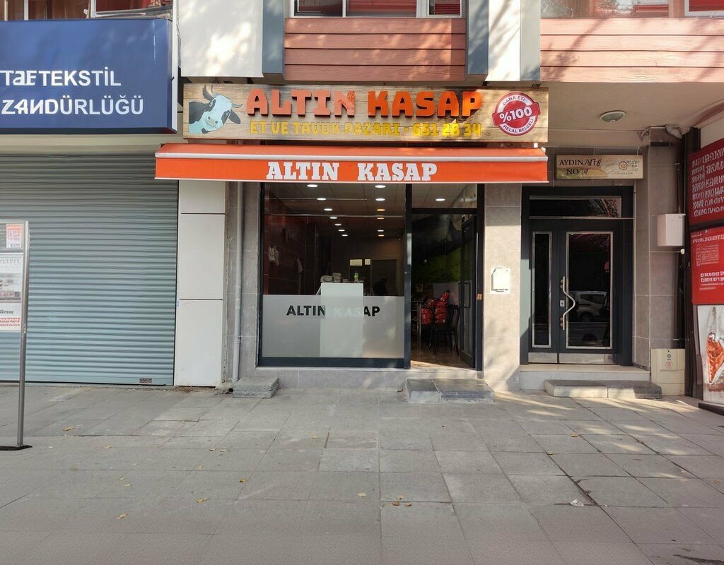 Kasap, şarküteri Altın Kasap, İstanbul, foto
