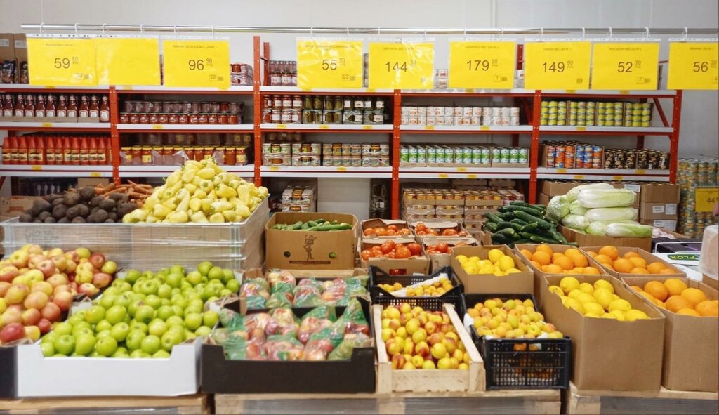 Süpermarket Prodsklad Pobeda, Mordovya, foto
