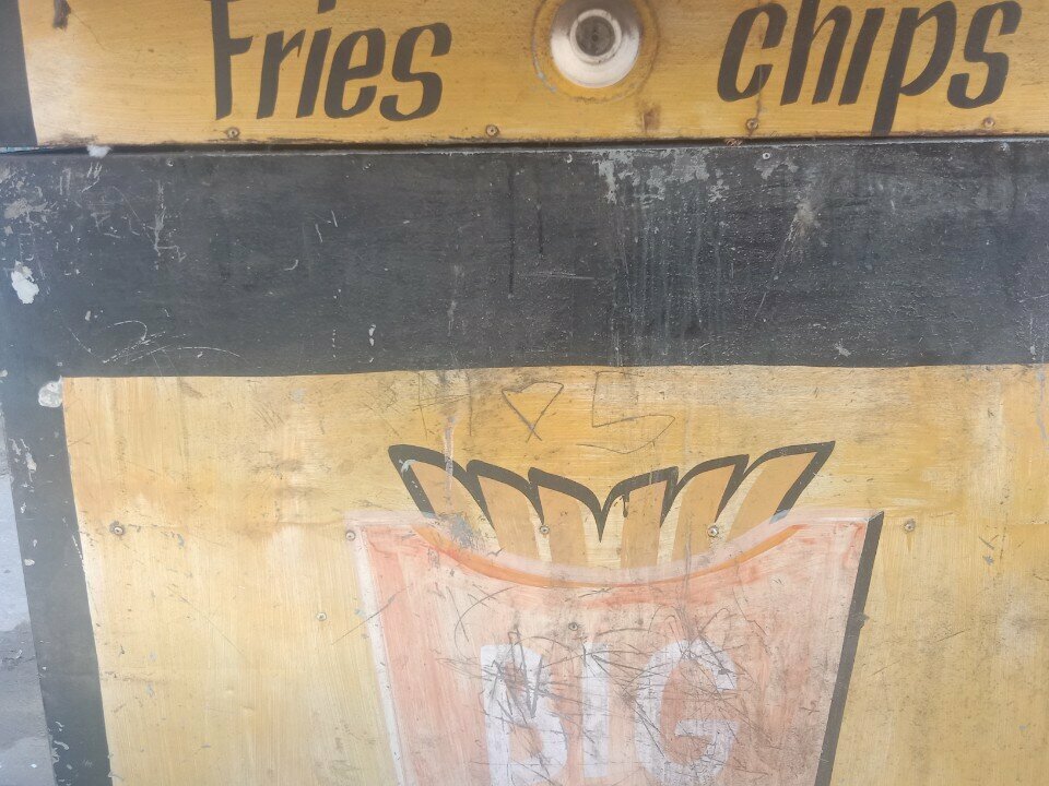 Fast food Big french fries, Karaçi, foto