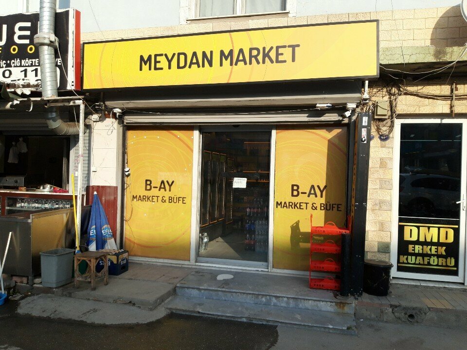 Market B ay Market Büfe, İzmir, foto