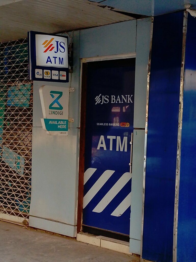 ATM'ler Js bank, Karaçi, foto