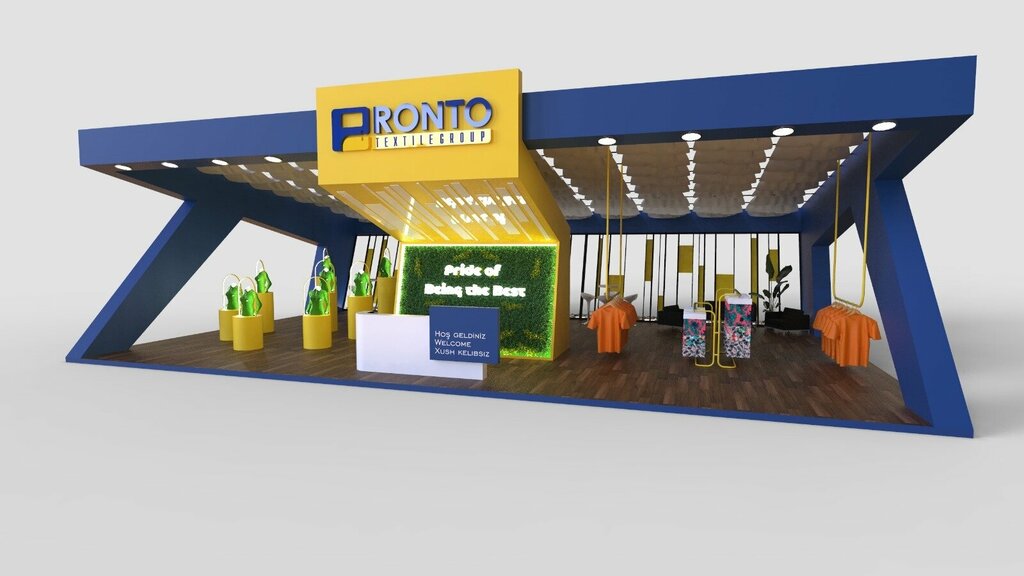 Tekstil fabrikaları Pronto Textile Group, Taşkent, foto