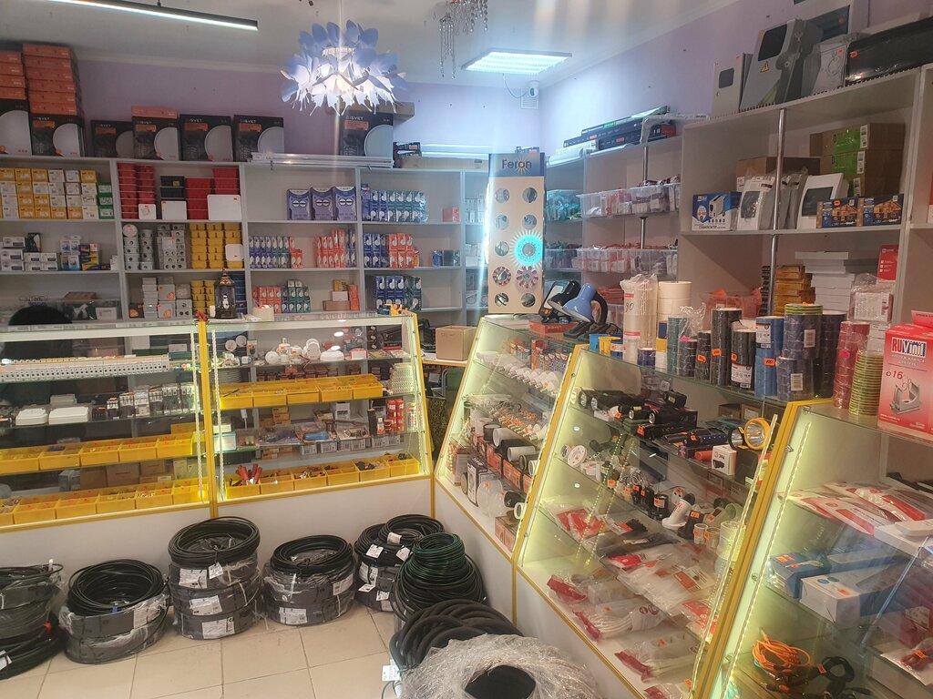 Elektrik ve elektrikli ürün mağazası Мир электрики, Tyrnauz, foto