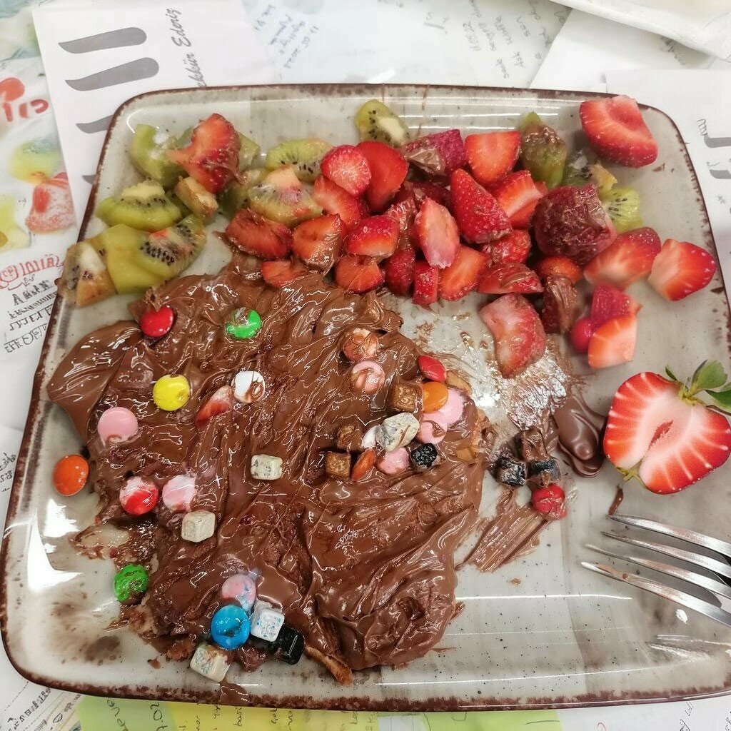 Pasta, şekerleme ve tatlı Waffle Inn Cafe, Menteşe, foto