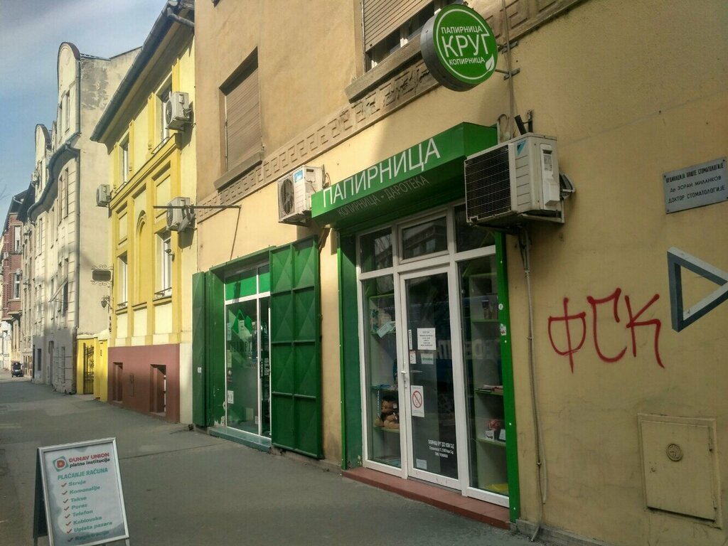 Fotokopi dükkanları Papirnica Krug, Novi Sad, foto