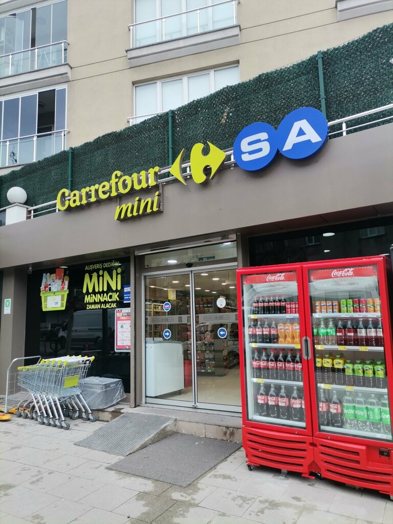 Süpermarket CarrefourSA, İstanbul, foto