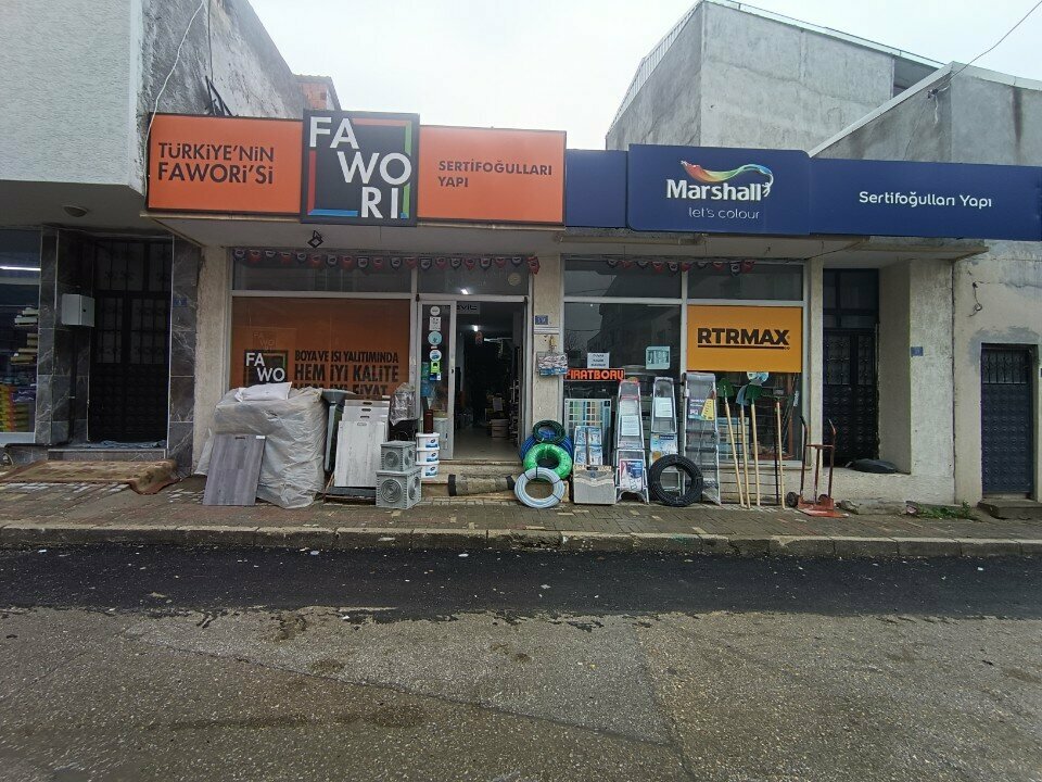 Boya ekipmanları Sertifoğulları Yapi, Bursa, foto
