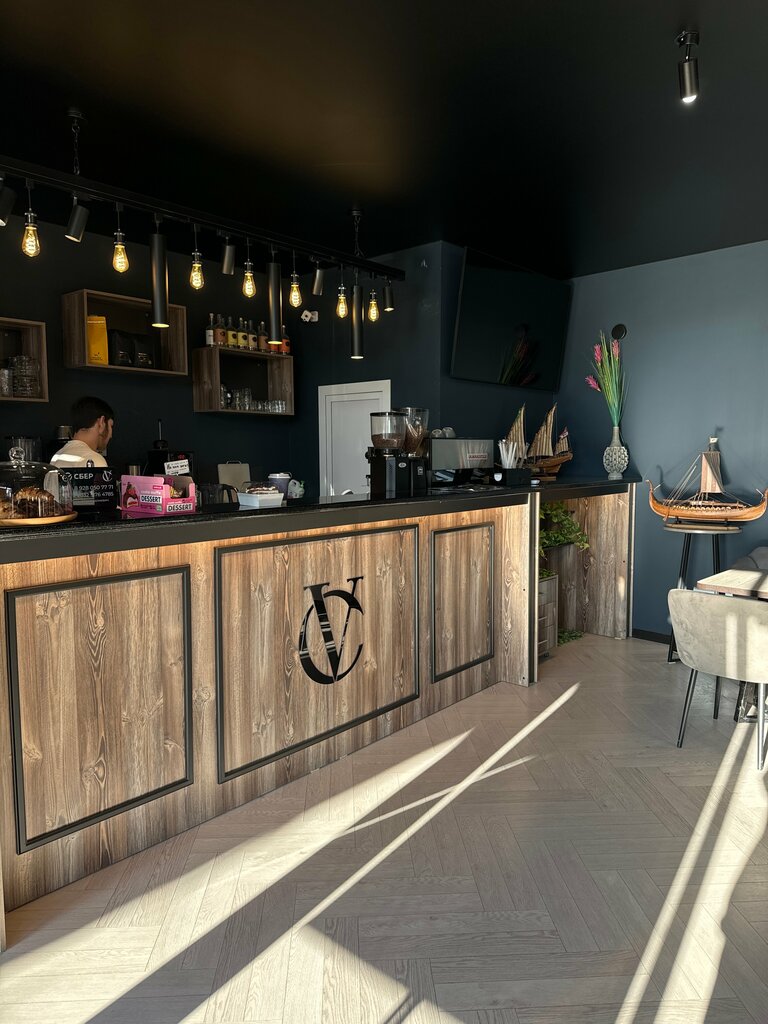 Kahve dükkanları Caravel, Dağıstan, foto