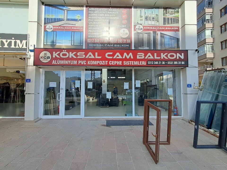 Cam balkon hizmetleri Köksal Cam Balkon, Ankara, foto