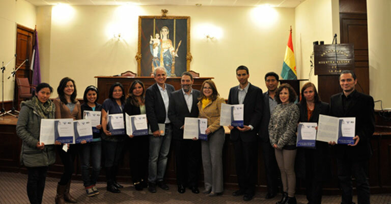 Meslek kursları Fundación para el Periodismo, La Paz, foto