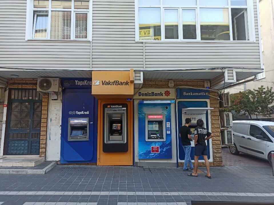 ATM'ler Türkiye İş Bankası Bankamatik, İstanbul, foto