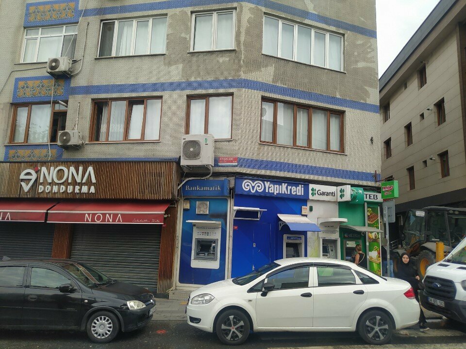 ATM'ler Garanti BBVA ATM, İstanbul, foto