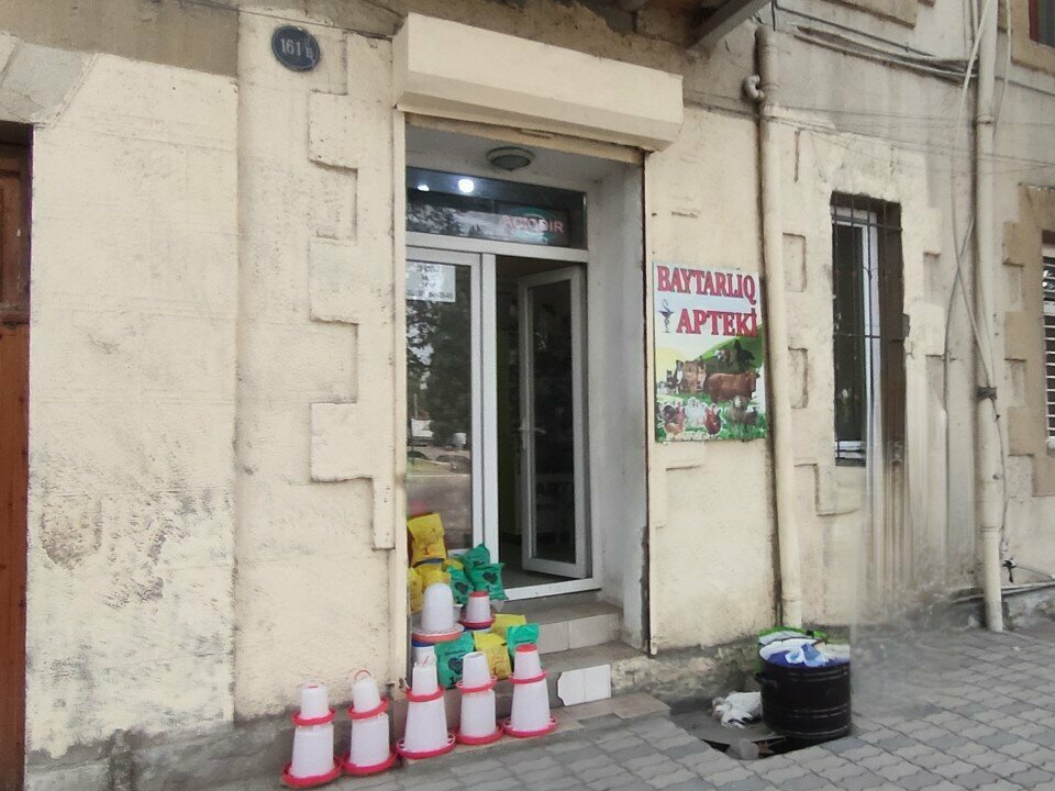 Veteriner eczaneleri Baytarlıq Apteki, Gence, foto