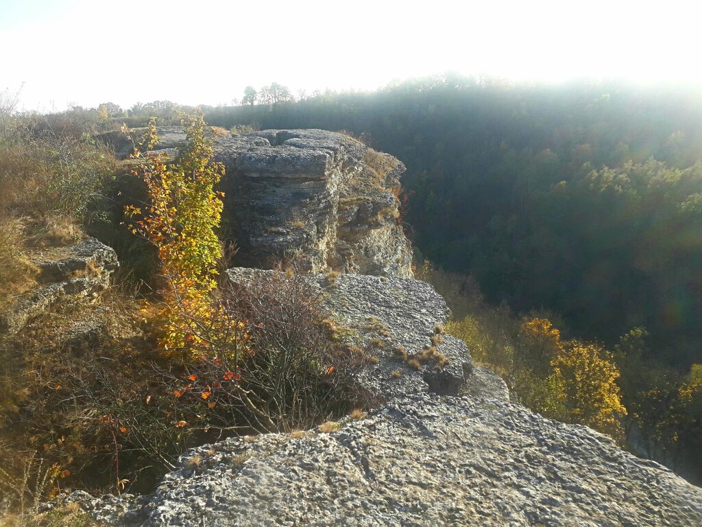 Dağ zirvesi Скала Большие Кичи, Lipetskaya oblastı, foto