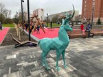 Playground (Leningrad Region, Gatchinskiy District, Kommunar, park Izhora), oyun alanı  Kommunar'dan