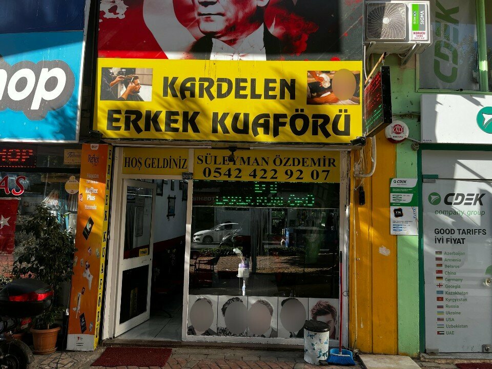 Kuaförler Kardelen Erkek Kuaförü, Antalya, foto