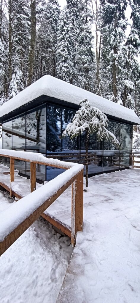 Otel Стеклянный домик, Karaçay‑Çerkez Cumhuriyeti, foto