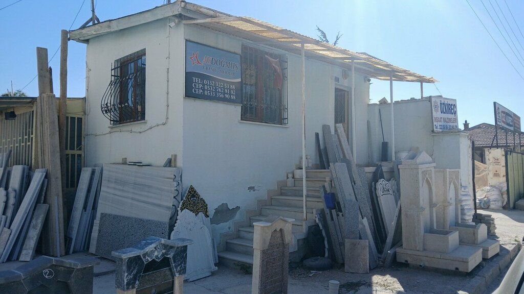 Taş ürünler ve yapılar Aydoğmuş Mermer, Konya, foto