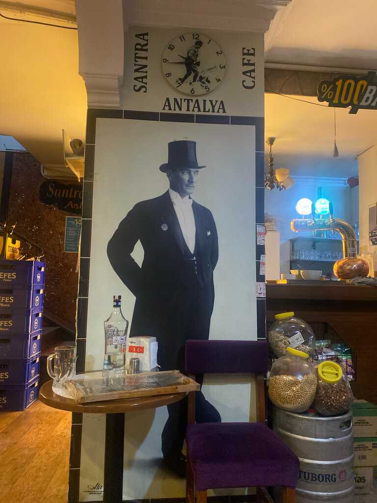 Kafe Santra cafe, Antalya, foto