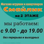 Magazin Smaylik (Pridorozhnaya ulitsa No:22/1, posyolok Stroitel), kırtasiyeler  Tambovskaya oblastından