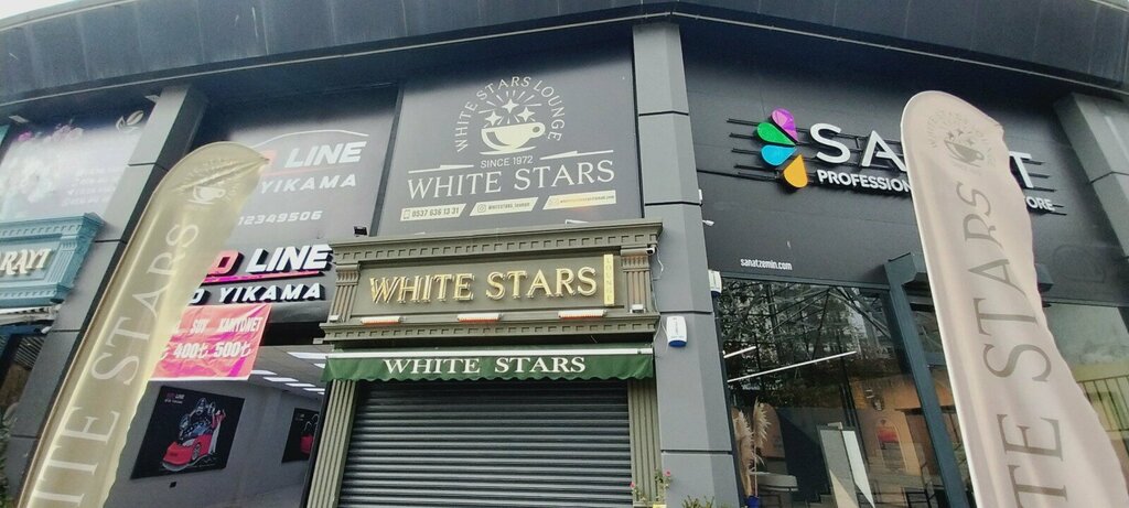 Kafe White Stars Lounge, İstanbul, foto