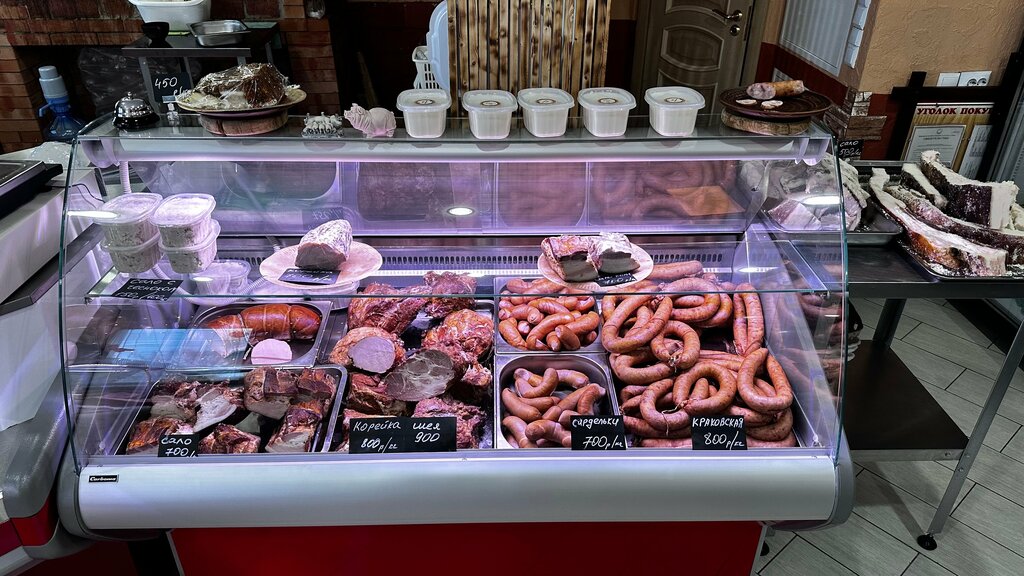 Kasap, şarküteri Мясо и Колбасы, Belgorodskaya oblastı, foto