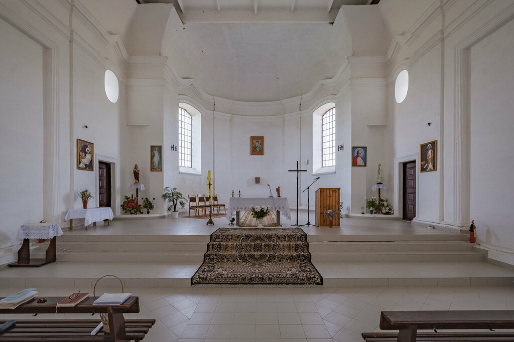 Katolik kiliseleri Kasciol Sviatoj Maryi, Brestskaya oblastı, foto