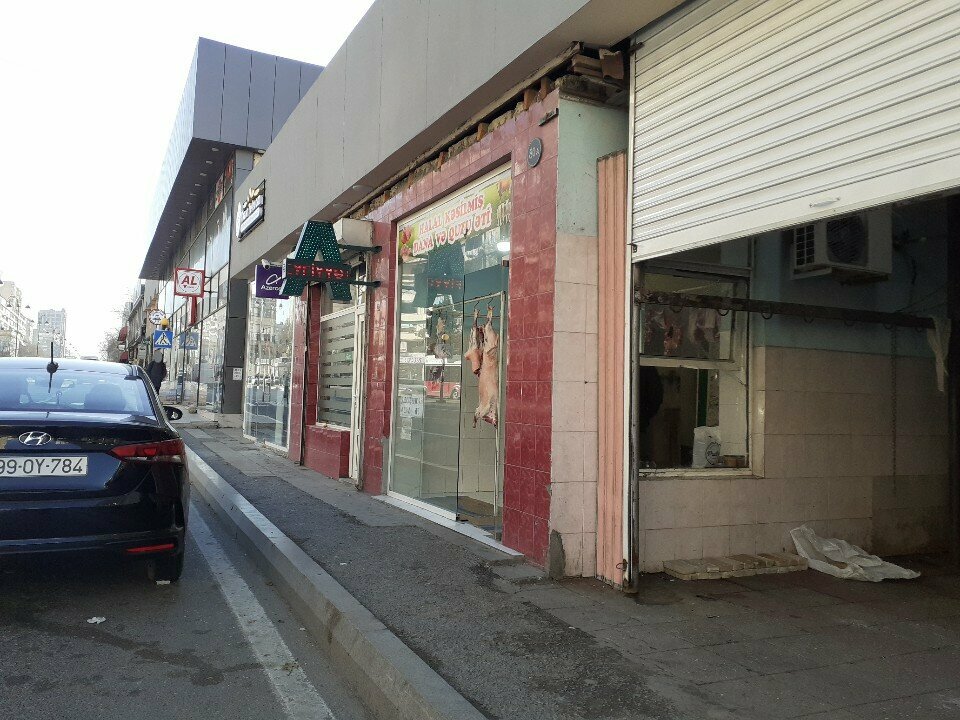 Kasap, şarküteri Et dukani, Bakü, foto