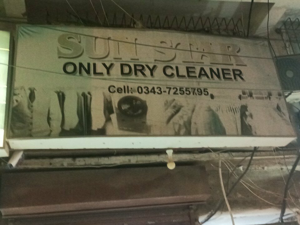 Kuru temizlemeciler Sun star, Karaçi, foto