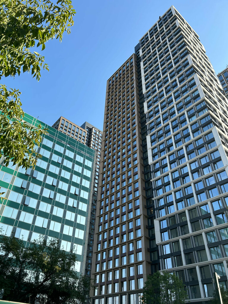 Yeni yerleşim alanlarındaki daireler Gorky Park Tower, Moskova, foto