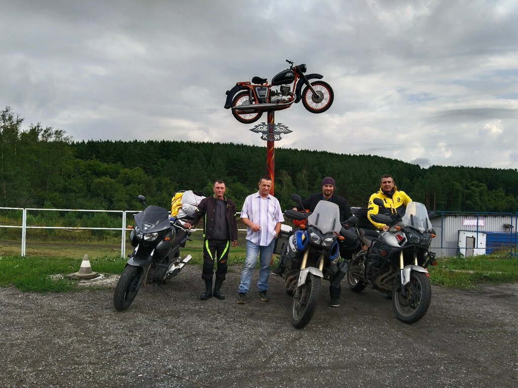 Motosiklet kulübü, motosiklet kulübü Мотоклуб Black Ice, Novokuznetsk, foto