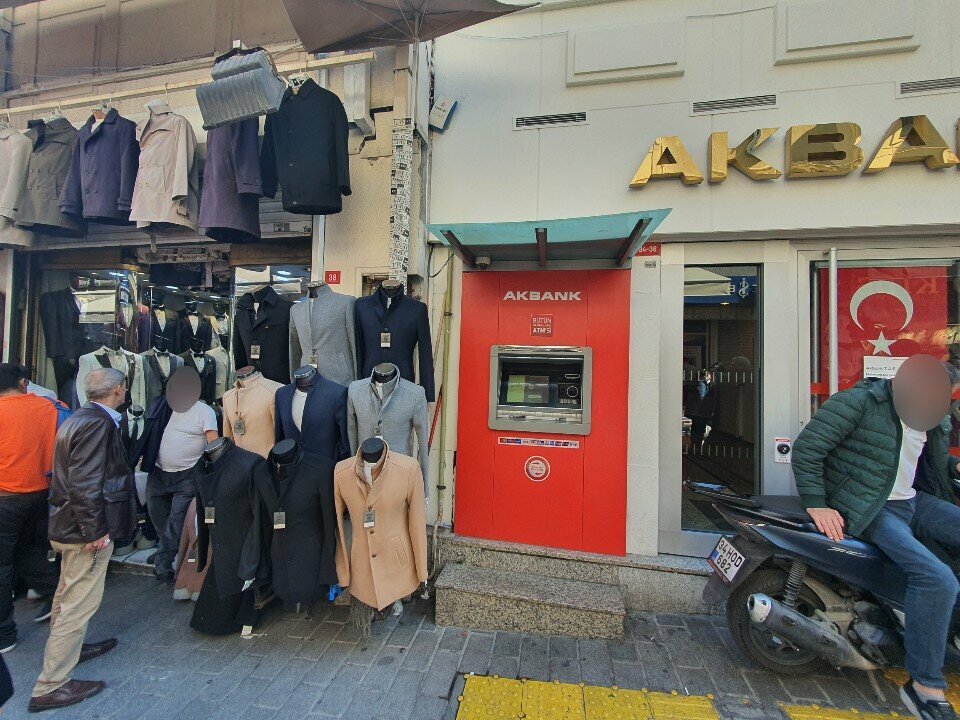 ATM'ler Akbank ATM, İstanbul, foto