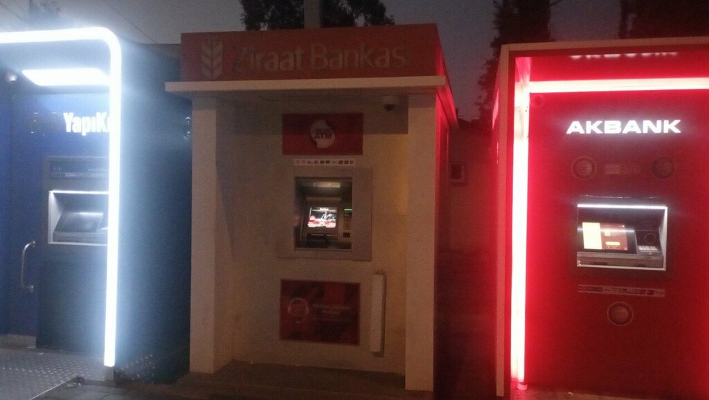 ATM'ler Ziraat Bankası ATM, Fethiye, foto