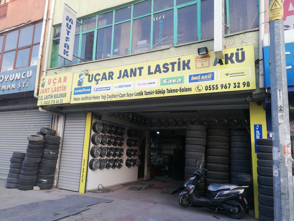 Jant ve lastikçiler Uçar Jant Lastik, Ankara, foto