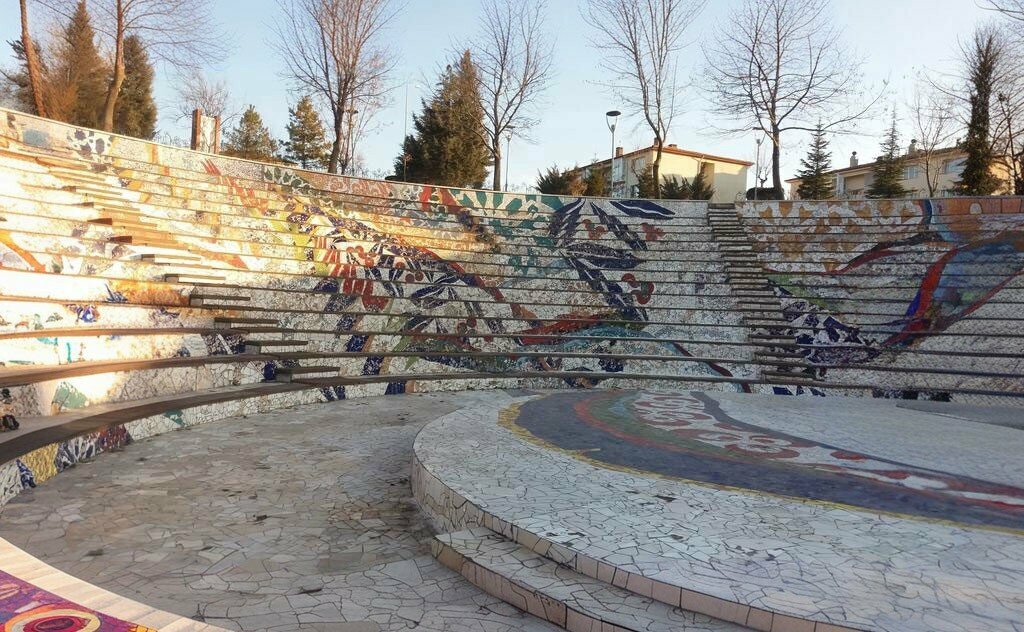 Kültür ve eğlence parkları Mithat Körler Parkı, Eskişehir, foto