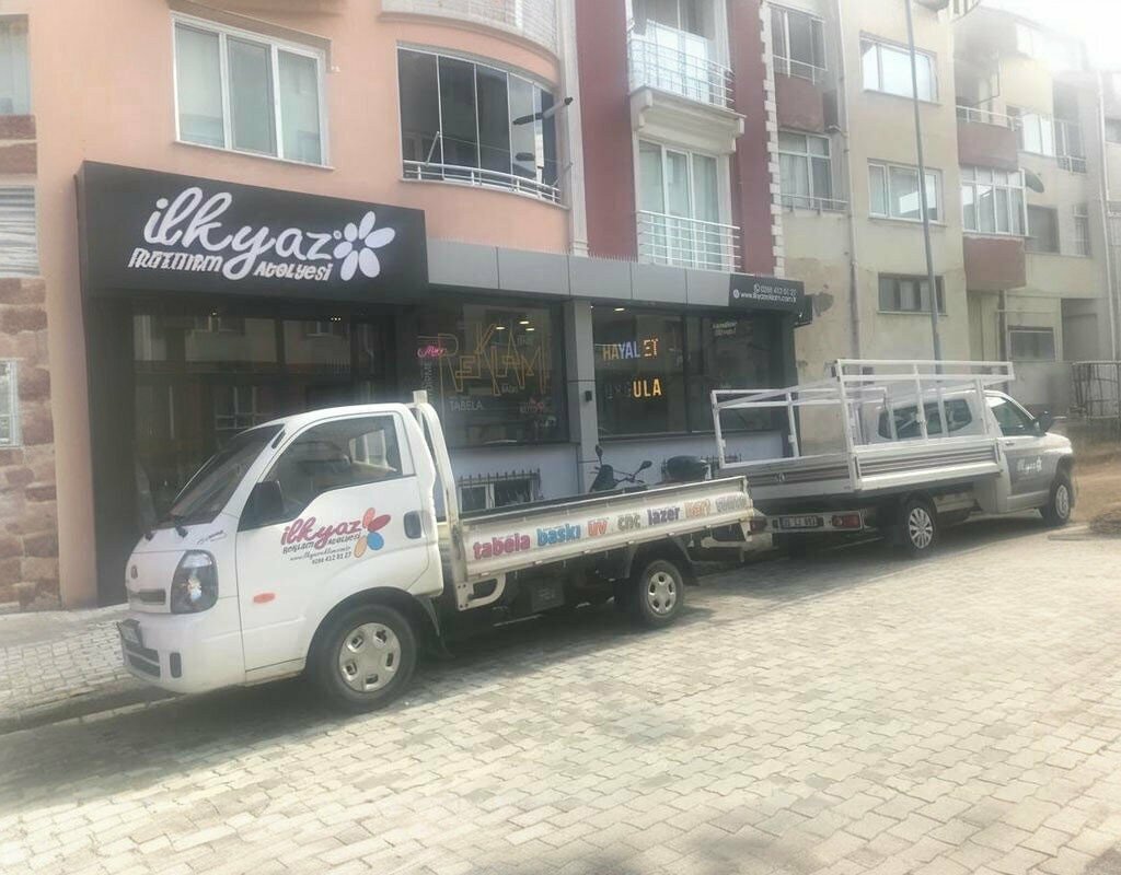 Tabela yapımı İlkyaz Reklam Atölyesi, Lüleburgaz, foto