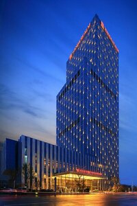 Wanda Realm Taian (Jiangsu Province, Lianyungang District, Taishan Road), otel  Taian'dan